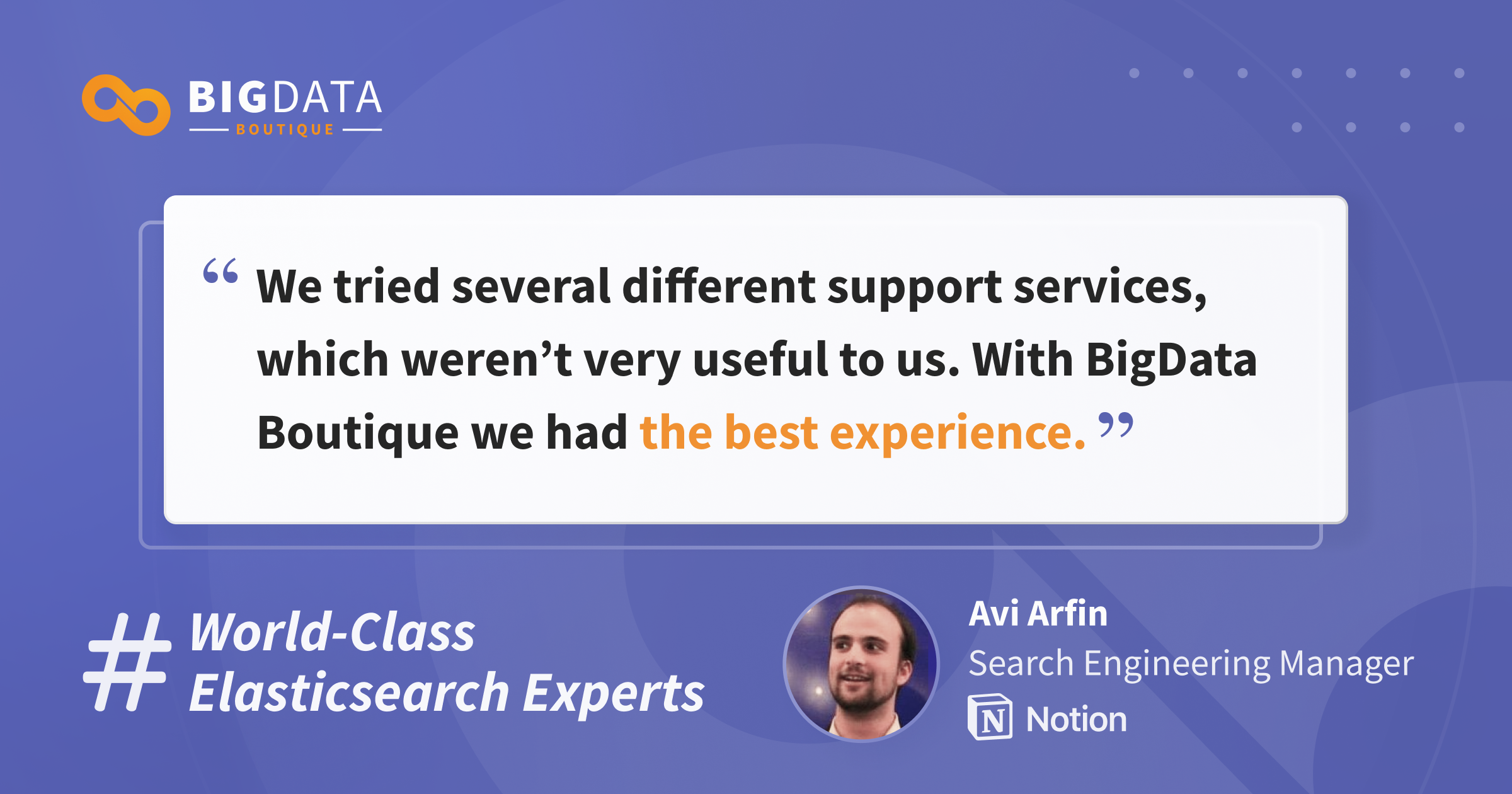 Notions' Search Performance and Functionality Optimization - a Success Story - BigData Boutique