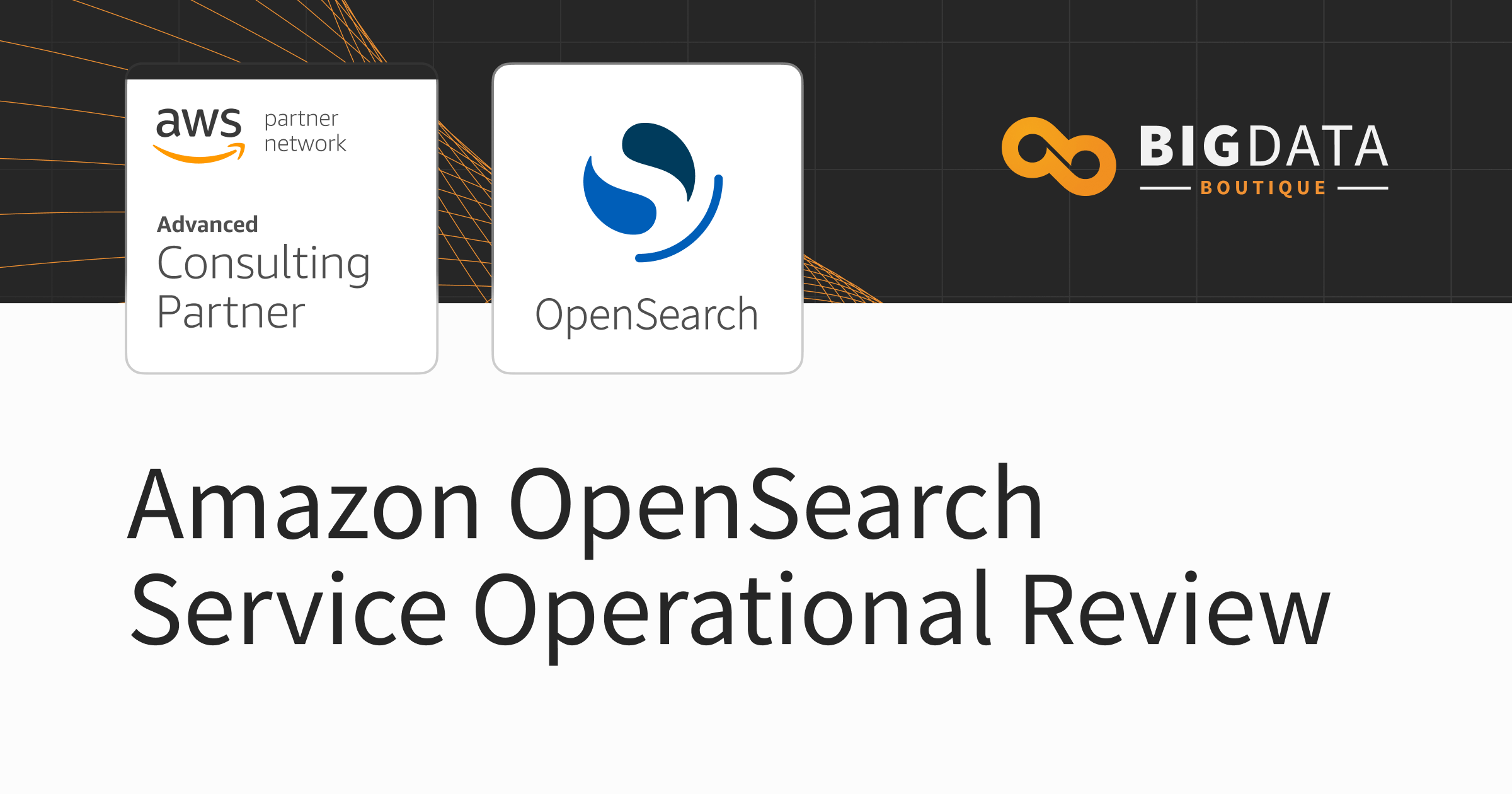 Amazon OpenSearch Service Operational Review - BigData Boutique